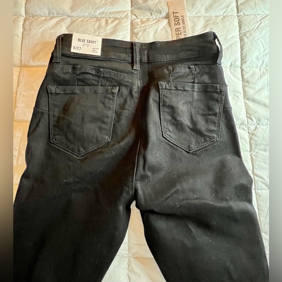 Blue Savvy | Jeans | Nwt Blue Savvy High Rise Ankle Push Up Denim ...